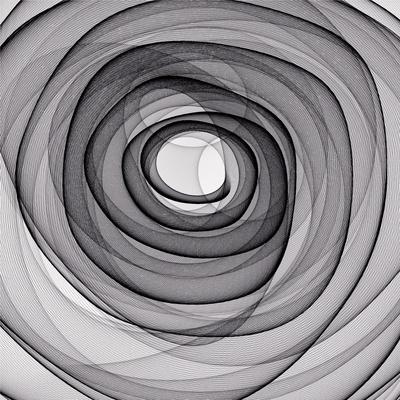Abstract Spiral Art Print by alexkar08 at Art.com